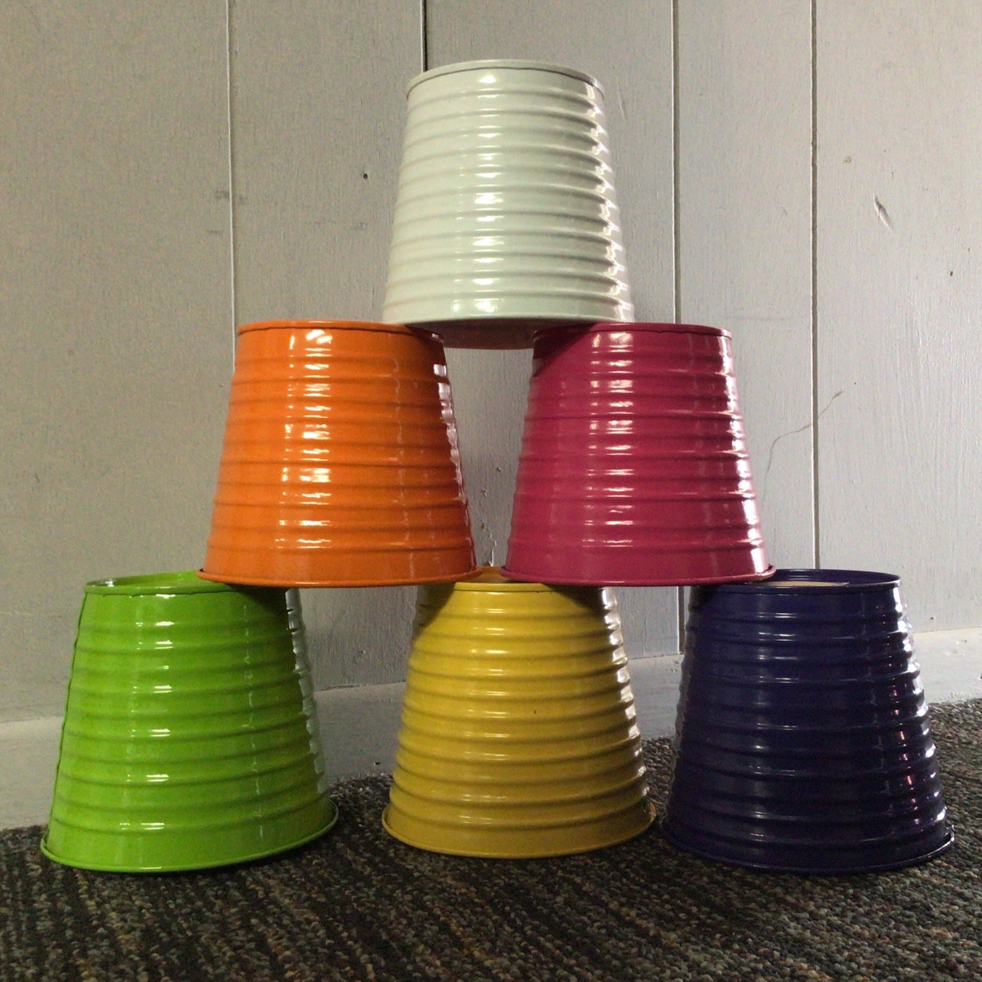 Container - Garden Pail - Mixed Colors | Farmhouse & Flowers